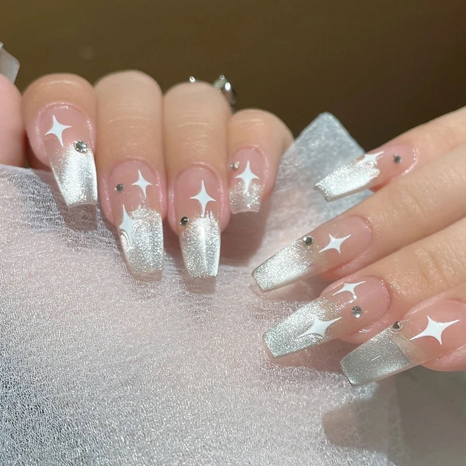 Nail Flash Stone Cat Eye Gel - Viral Sparkling Nail Polish – Sassytip